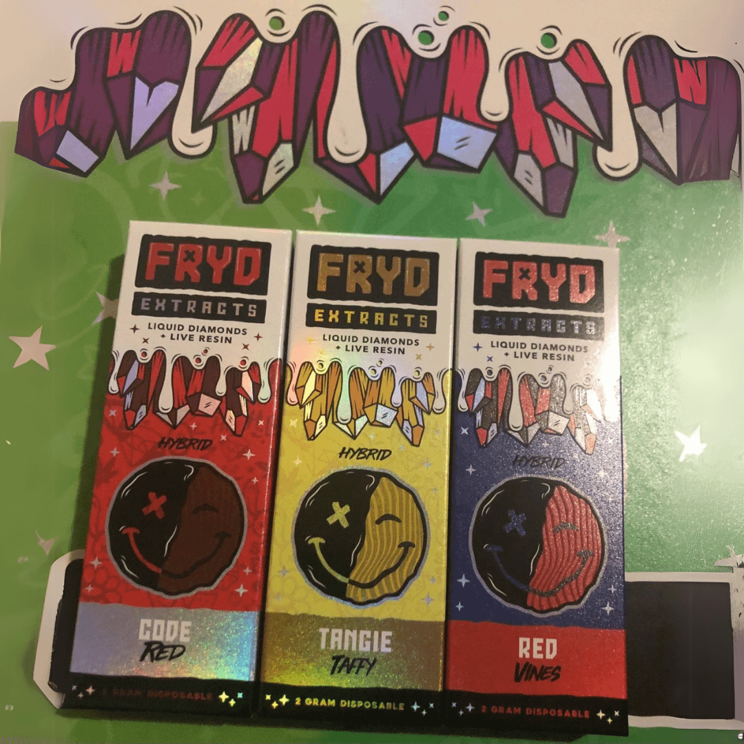 FRYD Extracts Liquid Diamonds + Live Resin 2G Disposable – Code Red ...